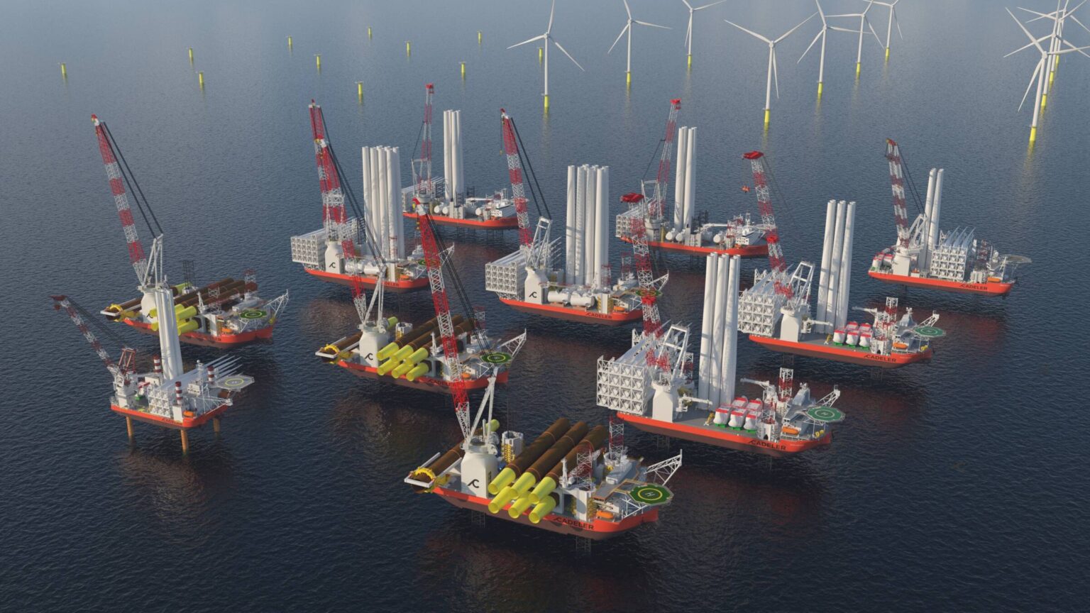 Cadeler signs firm contract with Ocean Winds for WTG installation at ...